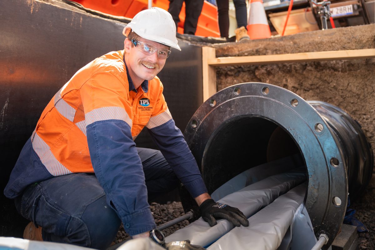 Australia’s first SAERTEX-LINER® H20 installation – Pipe Core Pty Ltd